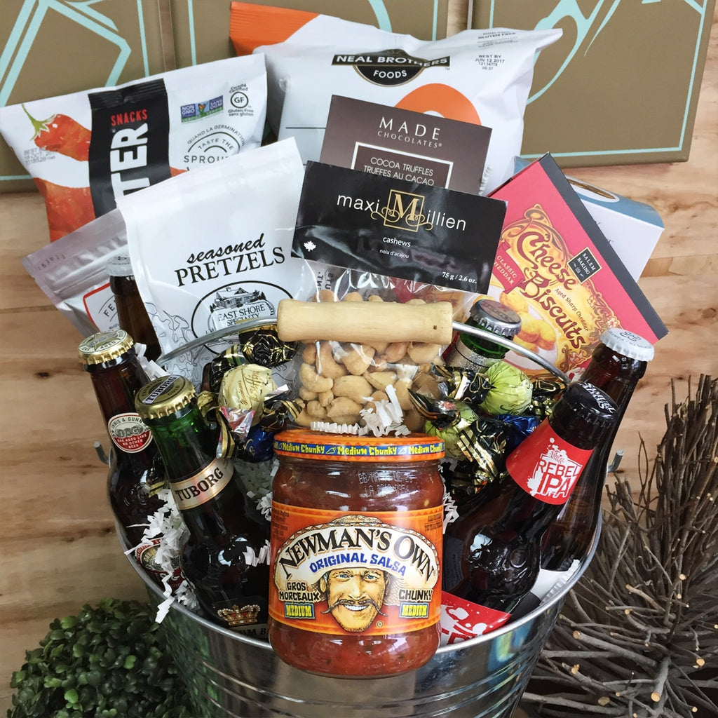 A Trip Around the World Beer Gift Bucket – Vancouver Gift Baskets